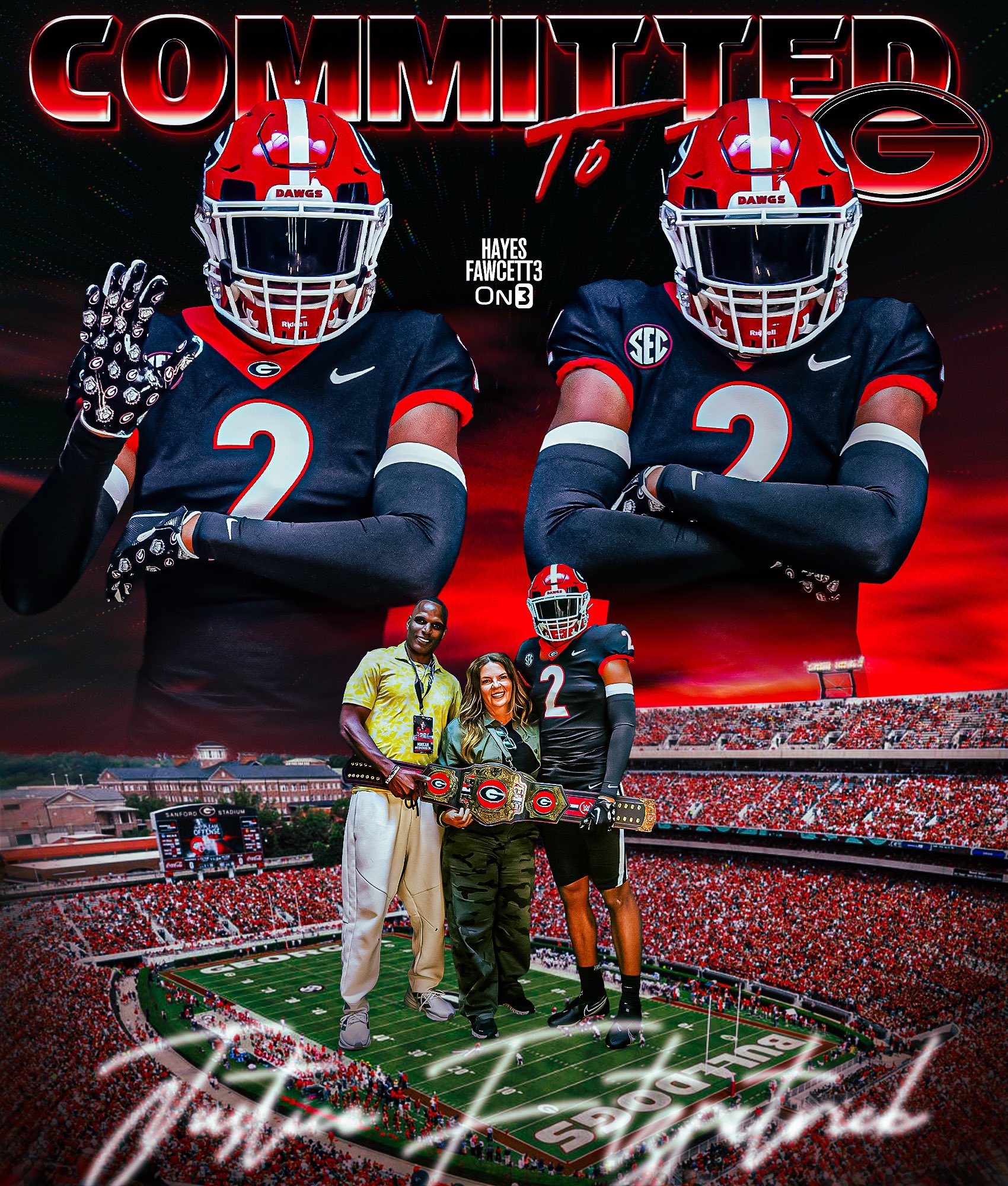 BREAKING: Elite 2026 CB Justice Fitzpatrick Commits to Georgia - Sports ...